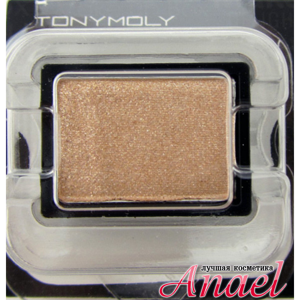 Tonymoly Блестящие тени для век Бежевые Delight Mono Shadow Glitter (1 ...