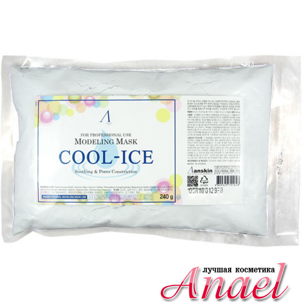 Anskin Сменный пакет успокаивающей альгинатной маски с перечной мятой ...